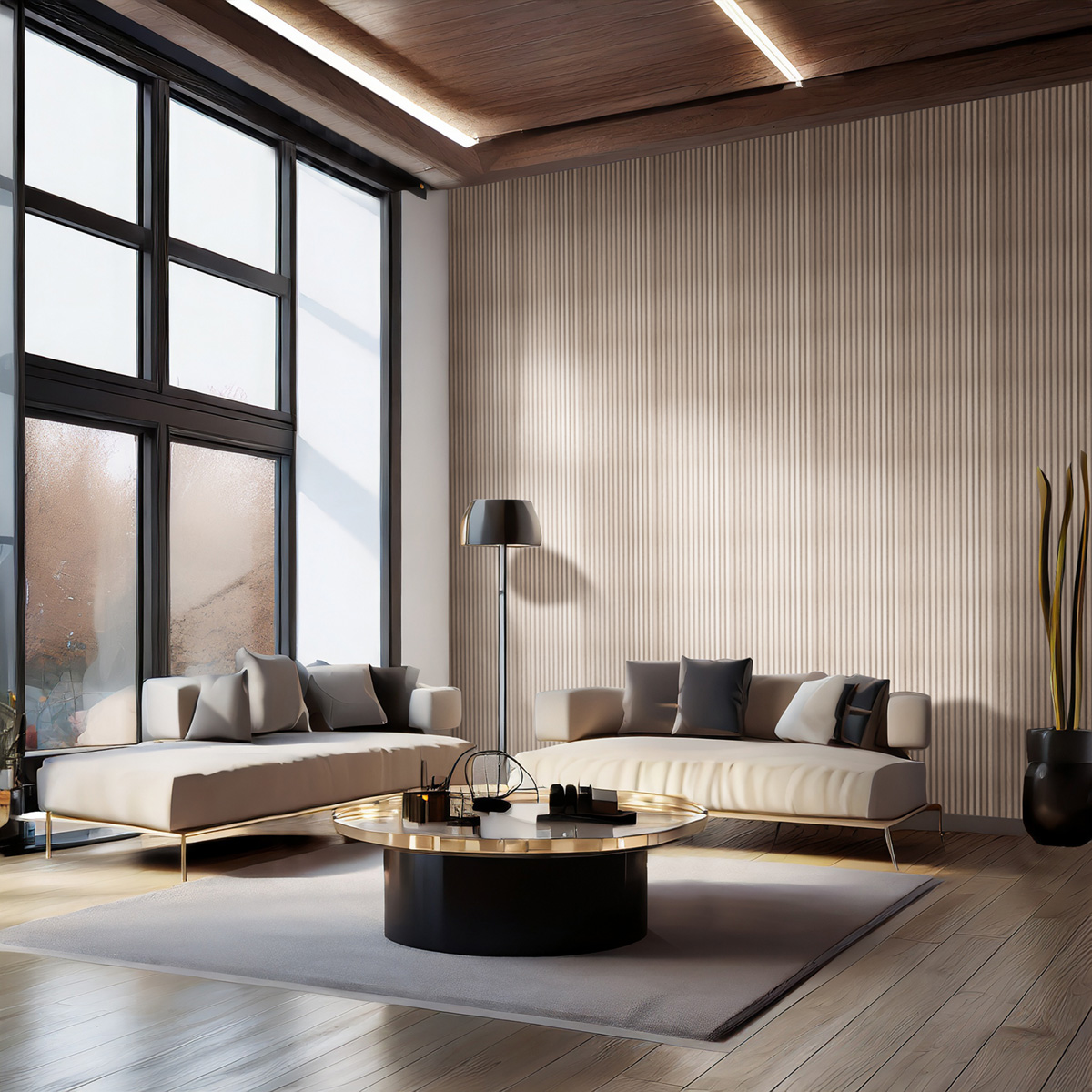 Akustikpaneler i trä | Ljuddämpande paneler - WoodUpp